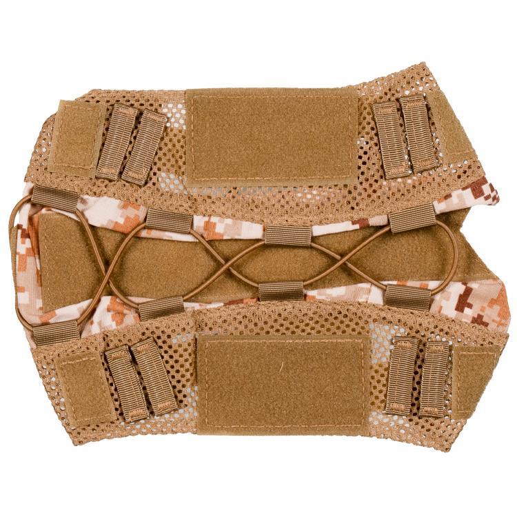 DELTA SIX helmet cover for FAST tactical helmets with bungee cord ...